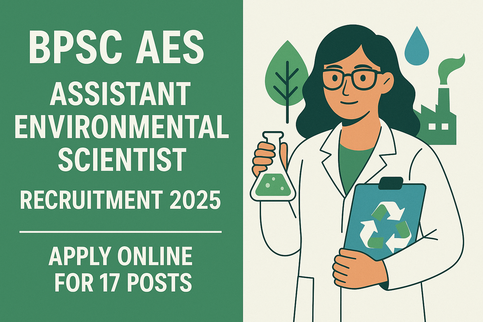 BPSC AES Assistant Environmental Scientist Online Form 2025 – Apply Now ...